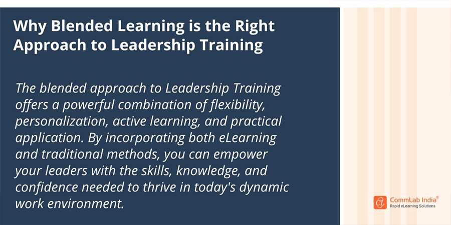 Leadership Training: Why is Blended Learning the Right Fit?